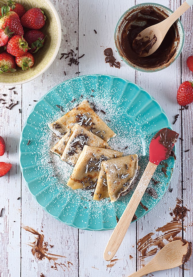 Panqueques de chocolate Receta facíl y rica | Harina Selecta